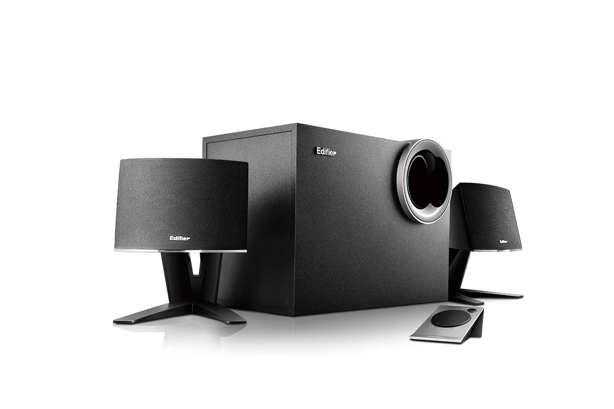 Edifier M1386 2 1 Multimedia Speaker W FM Tuner USB SD Input